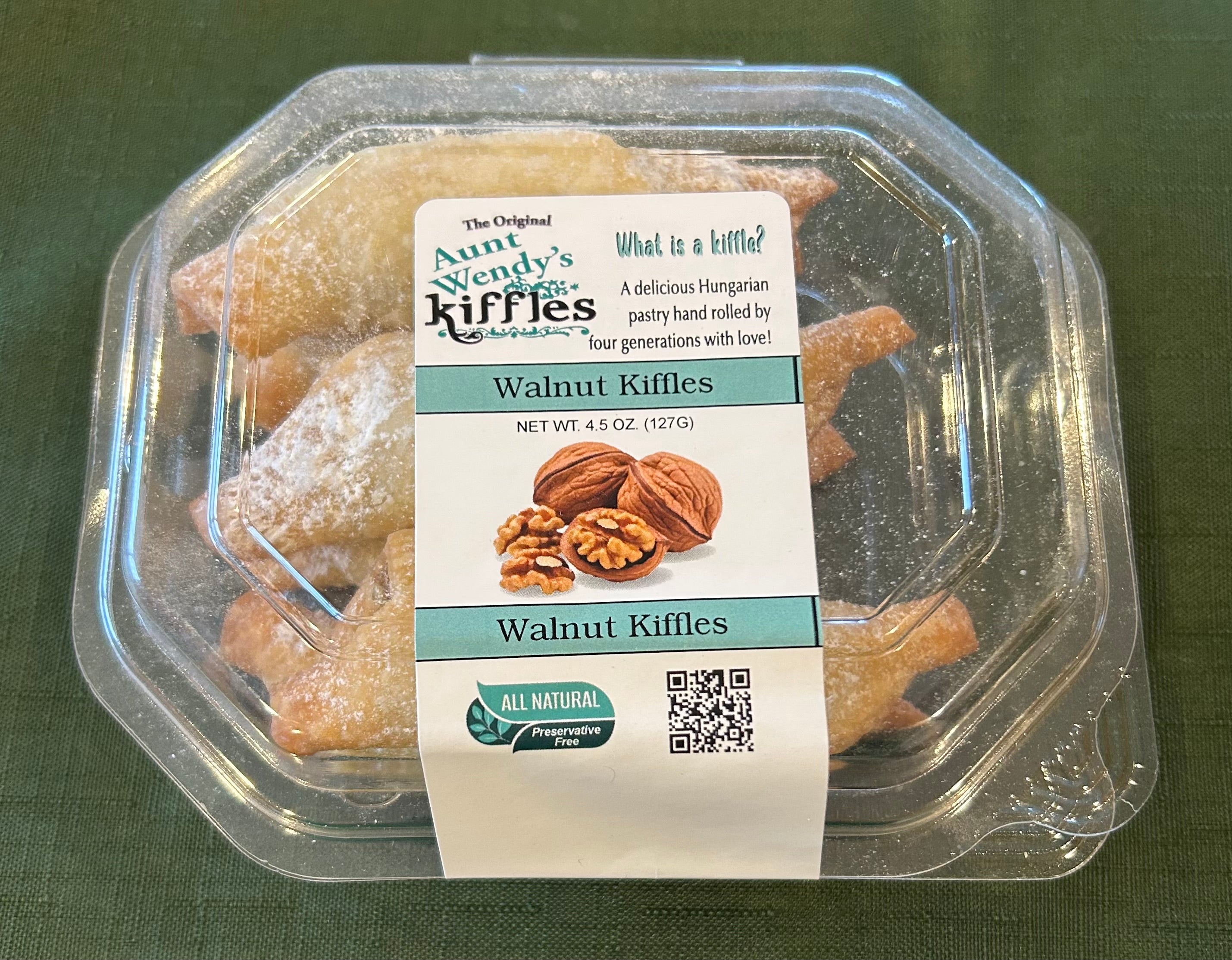 Walnut Kiffles – Aunt Wendy's Bakery